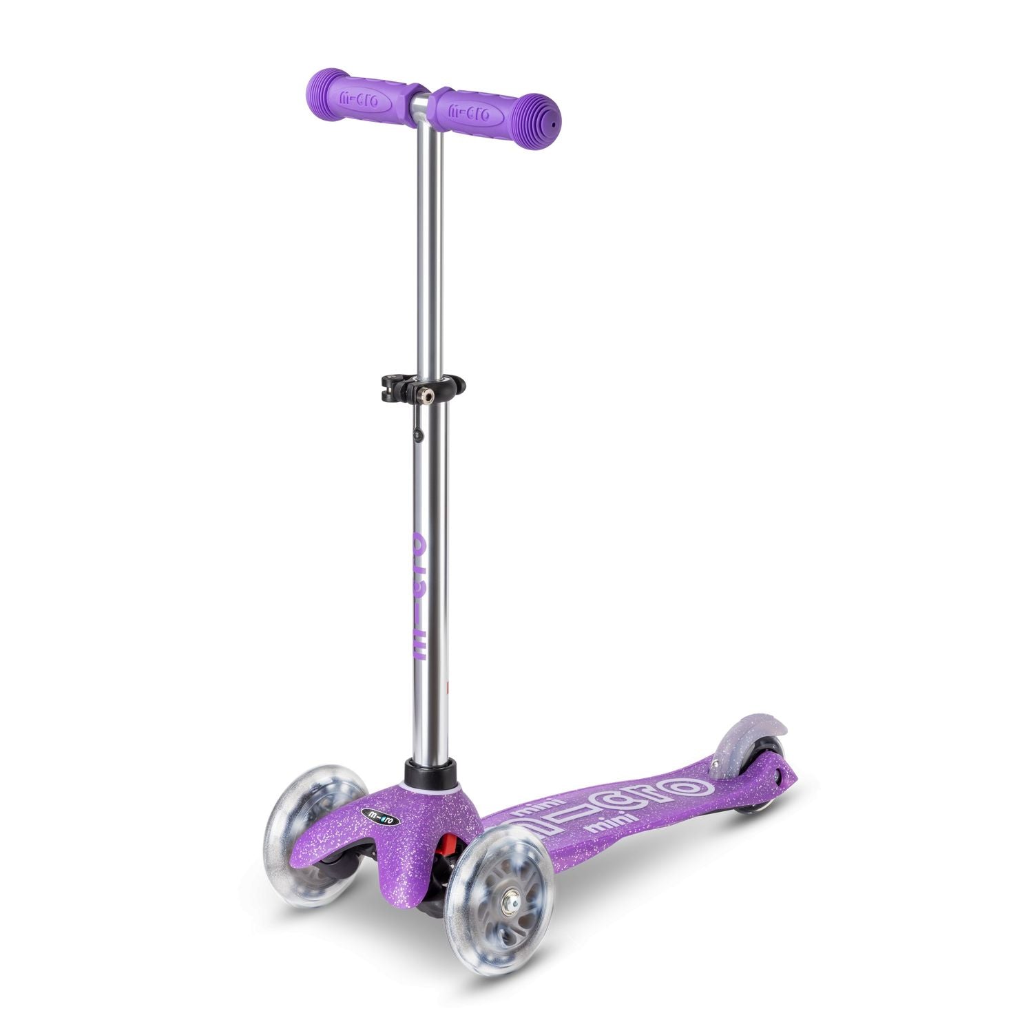 Micro Mini Deluxe Fairy Glitter LED - Purple – Micro Scooters SG